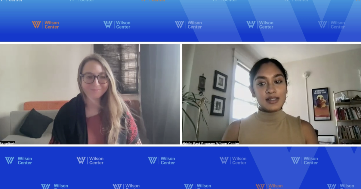 A Conversation with British-Palestinian Author N.S. Nuseibeh | Wilson Center